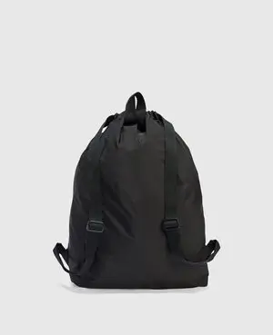 Stella McCartney Logo Gym Sack - Black