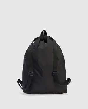 Stella McCartney Logo Gym Sack - Black