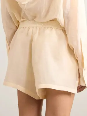 Givenchy And Linen-blend Shorts