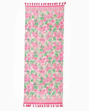 Lilly Pulitzer® Resort Scarf - Conch Shell Pink Koala La La Engineered Scarf