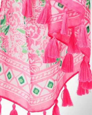 Lilly Pulitzer® Resort Scarf - Conch Shell Pink Koala La La Engineered Scarf