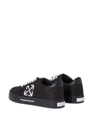 Off-White Vulcanized Canvas Low Top Sneakers