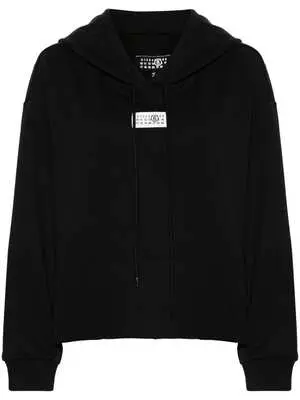 MAISON MARGIELA Numbers Patch Hoodie - Black
