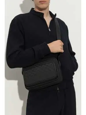 Emporio Armani Logo-jacquard Shoulder Bag