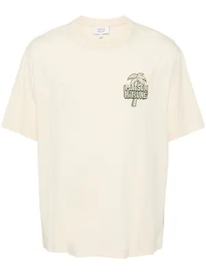 Maison Kitsuné Graphic-print Cotton T-shirt