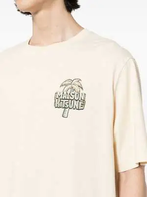 Maison Kitsuné Graphic-print Cotton T-shirt