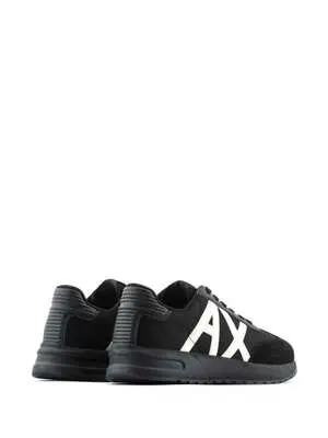 Armani Exchange Panelled Low Top Sneakers