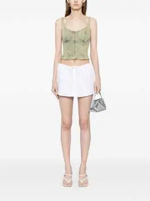 Alexander Wang Crystal-embellished Skort