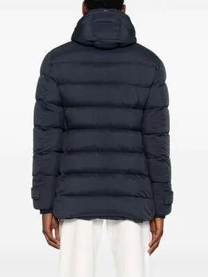 Herno Hooded Down Jacket - Blue