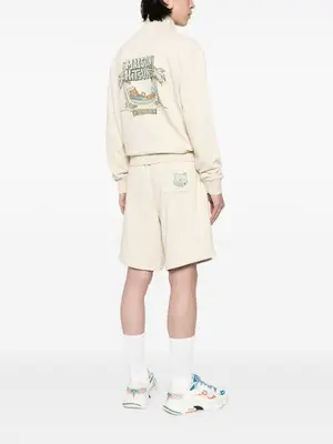 Maison Kitsuné Fox-motif Cotton Sweatshirt