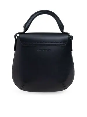 BY MALENE BIRGER Meela Leather Shoulder Bag - Black
