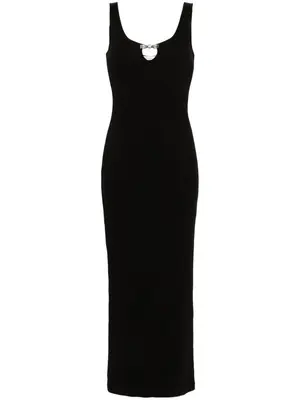 Blumarine Bow-detailed Maxi Dress