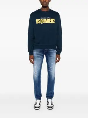 Dsquared2 Cool Fit Logo-print Sweatshirt