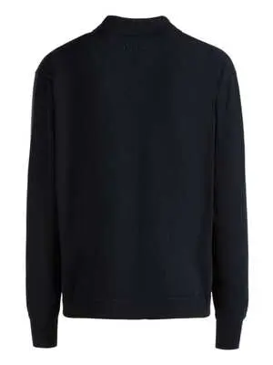 Bally Logo-embroidered Cashmere Shirt