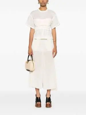 Ulla Johnson Cari Crochet-paneling Blouse