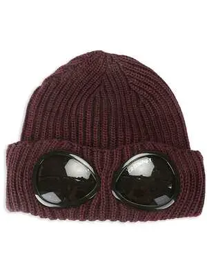 C.P. COMPANY C.P. Company Ribbed Beanie Purple