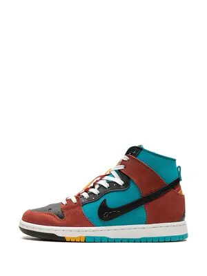 Nike X Di'orr Greenwood Sb Dunk High Sneakers - Blue