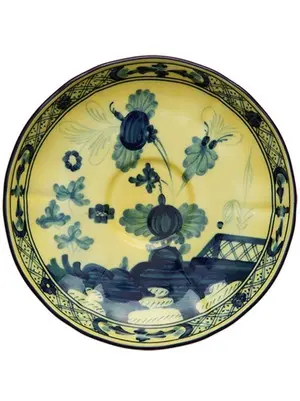 GINORI 1735 Oriente Italiano Tea Saucer - Yellow