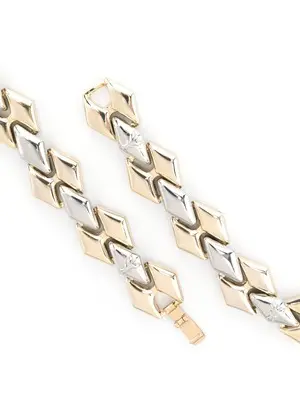 Patrizia Pepe Sculpted Chain-link Belt