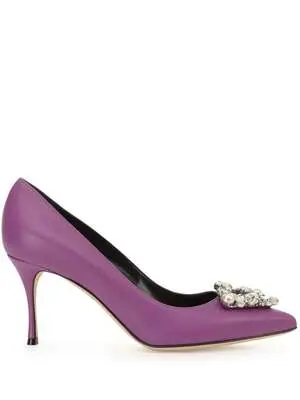 SERGIO ROSSI Godiva Precious 80mm Pumps