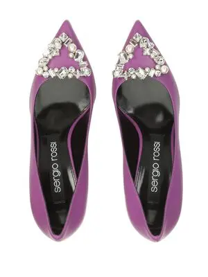 SERGIO ROSSI Godiva Precious 80mm Pumps