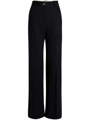 PATOU Iconic Tweed Trousers - Black