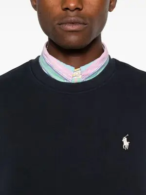 Polo Ralph Lauren Polo-pony Cotton Sweatshirt - Black