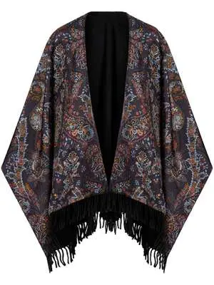 Etro Paisley-print Cape
