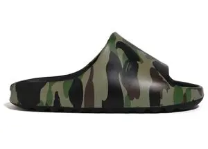 A BATHING APE 1st Camo Slides - Green Camo