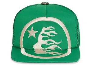 HELLSTAR Logo Trucker Cap - Green