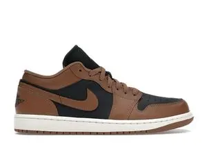 JORDAN Jordan 1 Low Sneaker Archaeo Brown/black/sail