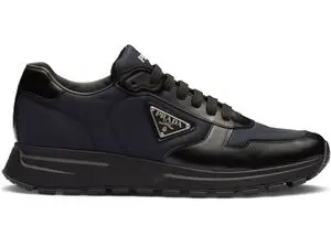 Prada Prax Re-nylon Sneakers - Black/blue
