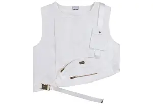 TEAM WANG Ipo Vest - White/gold