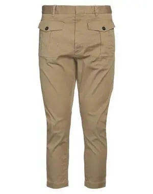 Dsquared2 Woven Straight Leg Pants - Sand