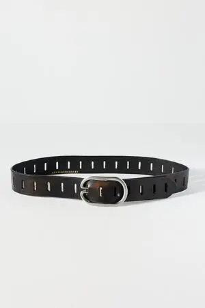 Anthropologie Adjustable Notch Belt - Carbon
