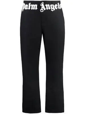 Palm Angels Logo-print Trousers