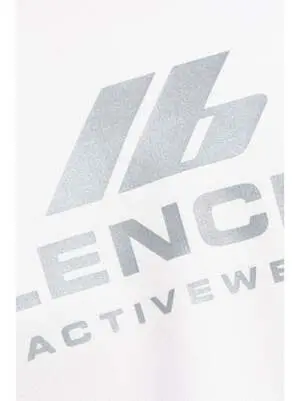 Balenciaga Logo-print Cotton Sweatshirt
