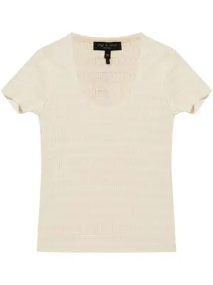 Rag & Bone Julia T-shirt - Neutrals