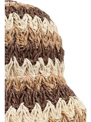 By Malene Birger Strawie Bucket Hat - Brown | Editorialist