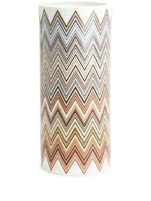 Missoni Zig Zag Jarris High Vase - White