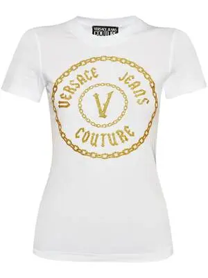 Versace Glitter T-shirts For Women