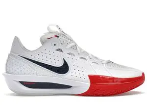 Nike Air Zoom Gt Cut 3 Usa - White/obsidian/sport Red