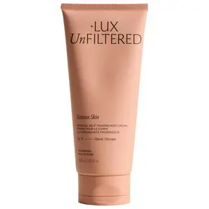 LUX UNFILTERED Summer Skin Hydrating Gradual Self Tanning Cream In Rosewood - One-color