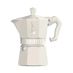 BIALETTI Moka Express 3 Cup Stovetop Espresso Maker Cream