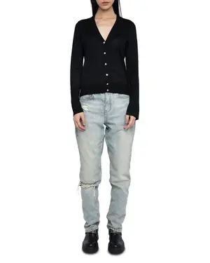 Zadig&Voltaire Jemma Merino Wool Cardigan
