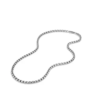 David Yurman Large Box Chain Necklace