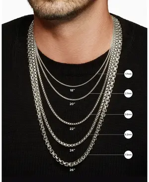 David Yurman Box Chain Necklace