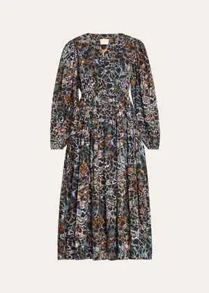 Ulla Johnson Aurelie Midi Dress