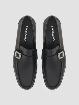 FERRAGAMO Caspian Leather Loafers