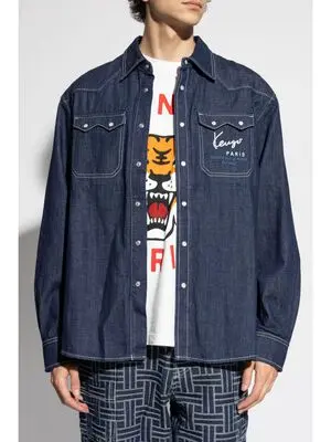 Kenzo Denim Western Shirt
